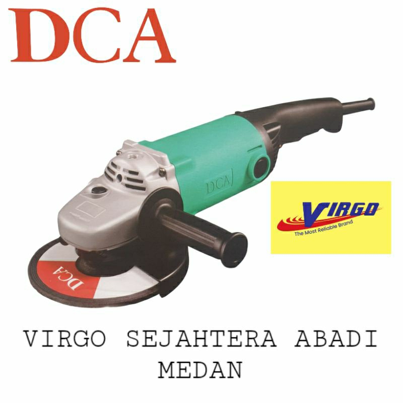 Jual ASM180 MESIN GERINDA TANGAN 7" ANGLE GRINDER 180MM 7 INCH DCA ASM ...
