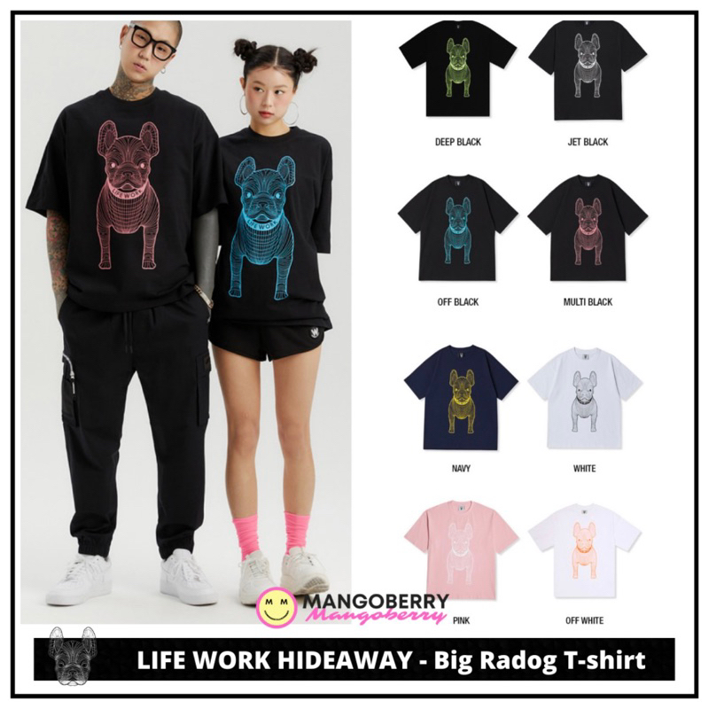 Jual LIFEWORK - Big Radog T-shirt (100% original) | Shopee Indonesia