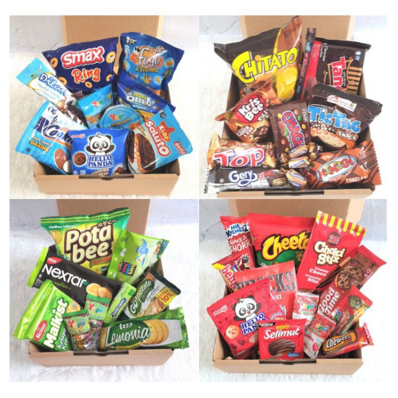 Jual HAMPERS SNACK BOX || gift box snack / snack gift box MAKASSAR ...
