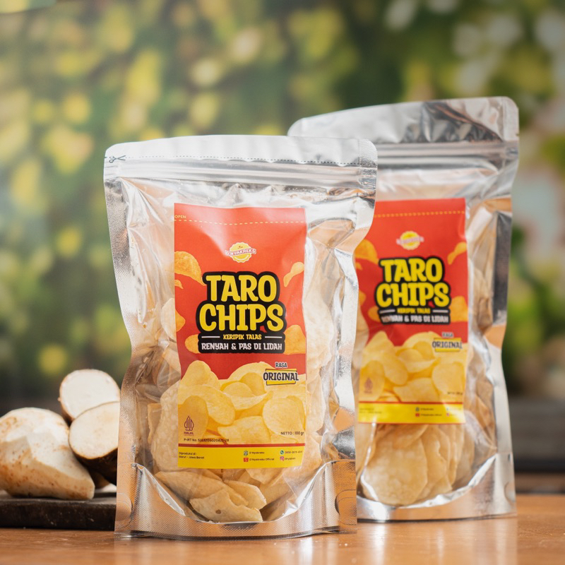 Jual Taro Chips / Keripik Talas Rasa Original 150g | Shopee Indonesia
