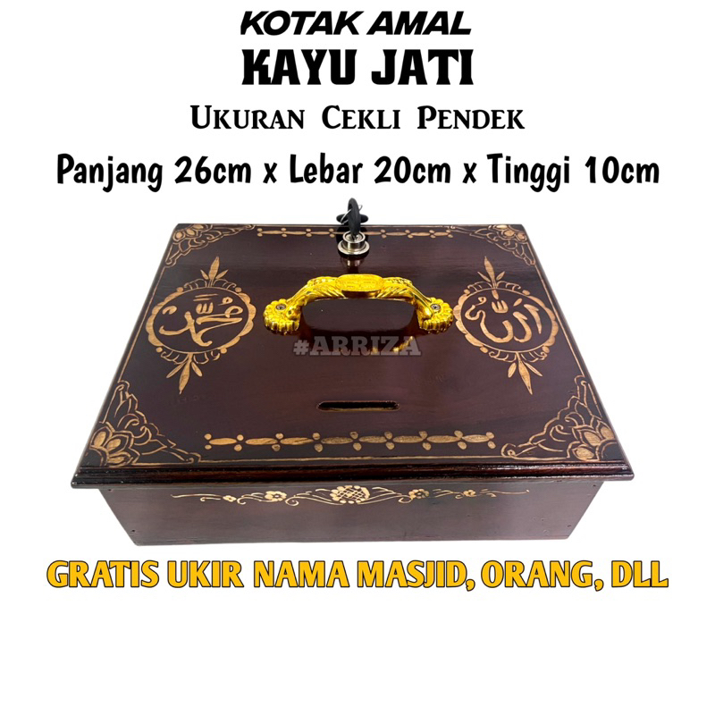 Jual KOTAK AMAL / KOTAK INFAQ / CELENGAN / KOTAK DONASI / TEMPAT ...