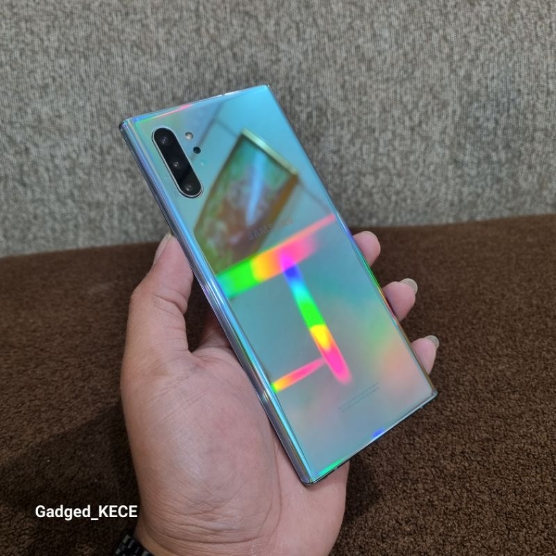 Jual SAMSUNG GALAXY NOTE 10+ / NOTE 10 PLUS RAM 12/512 GARANSI RESMI SEIN HANDPHONE HP SECOND ...