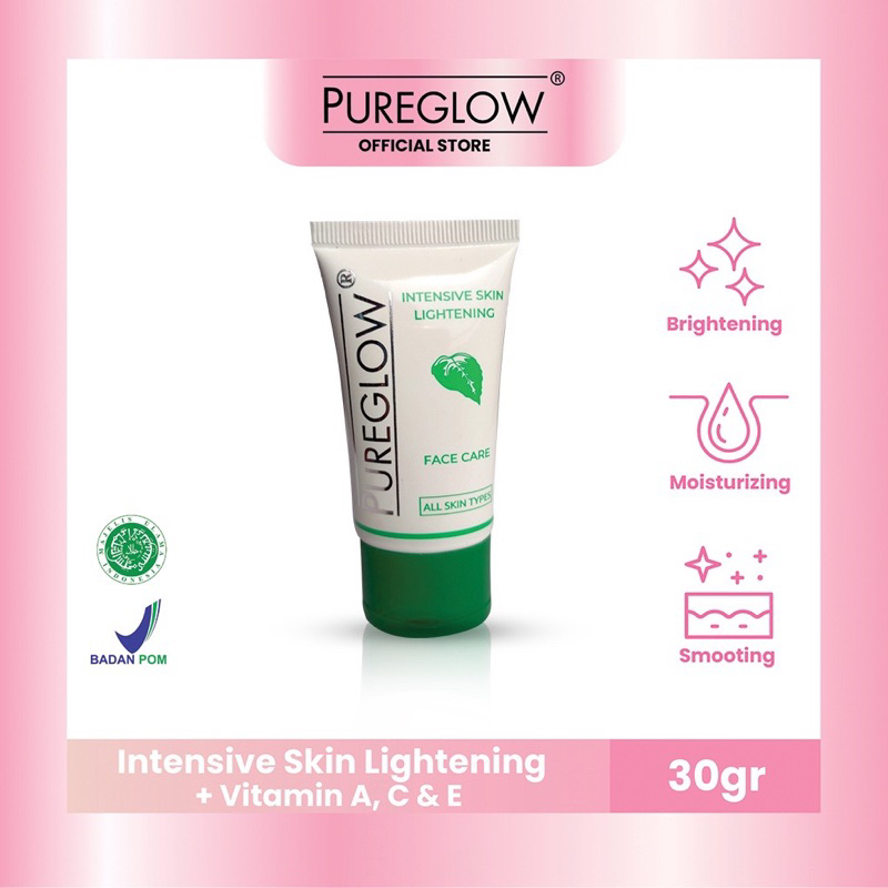 Jual Pureglow Intensive Skin Lightening + Vitamin A, C & E | Shopee ...