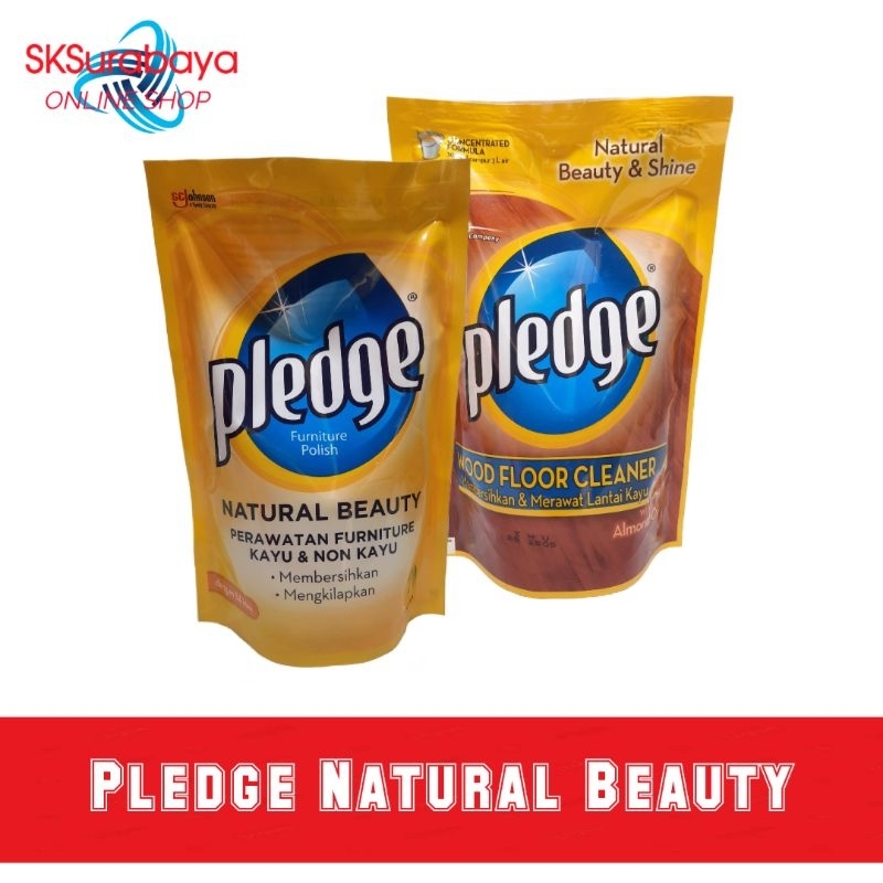 Jual Pledge Natural Beauty & Shine pembersih lantai dan perkakas kayu ...