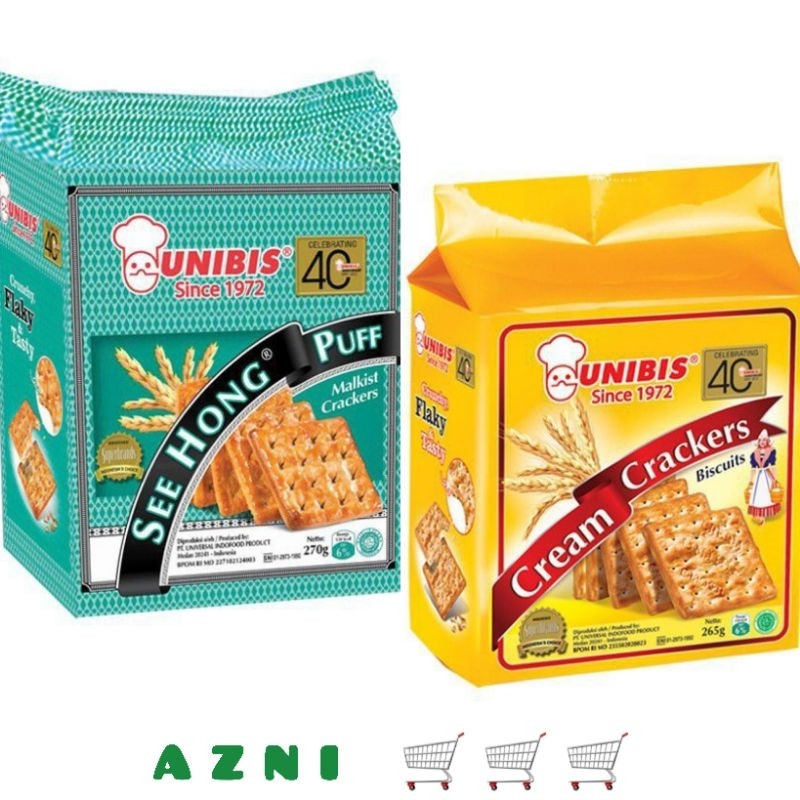 Jual UNIBIS Biskuit See Hong Puff Cracker All Varian 265 g | Shopee ...