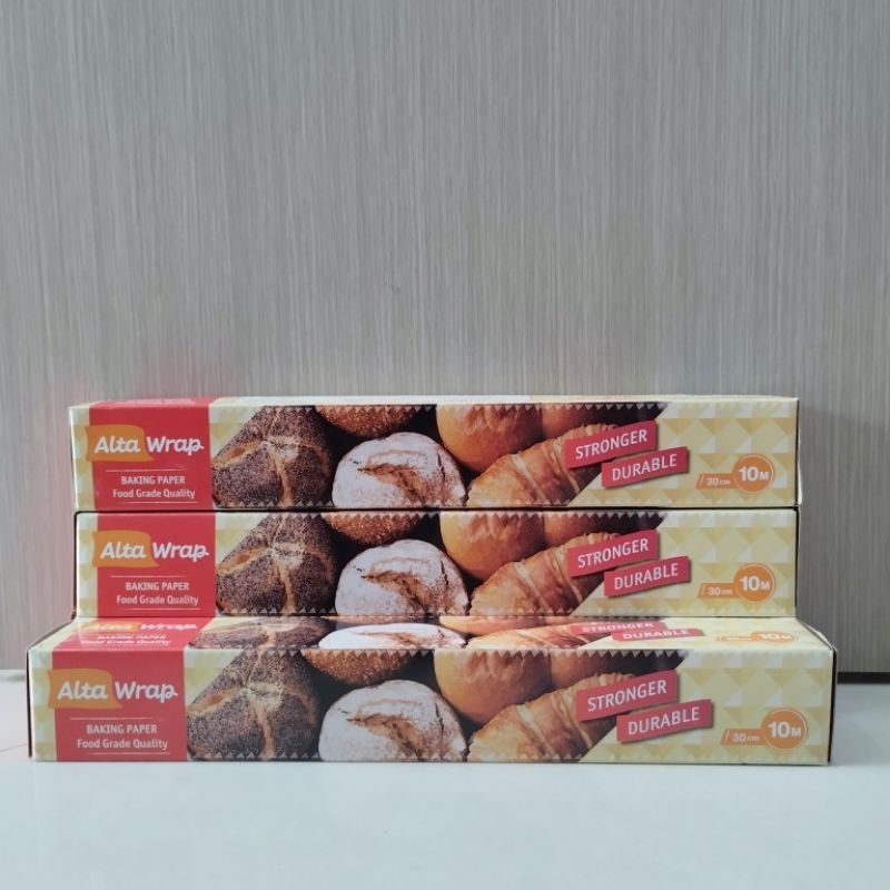 Jual Baking Paper/ALTA WRAP 30 Cm X 10 Meter/Kertas Roti Alas Loyang ...