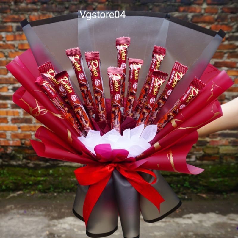 Jual BUKET SNACK (READY) /BOUQUET SNACK / BUKET / KADO UNIK | Shopee ...