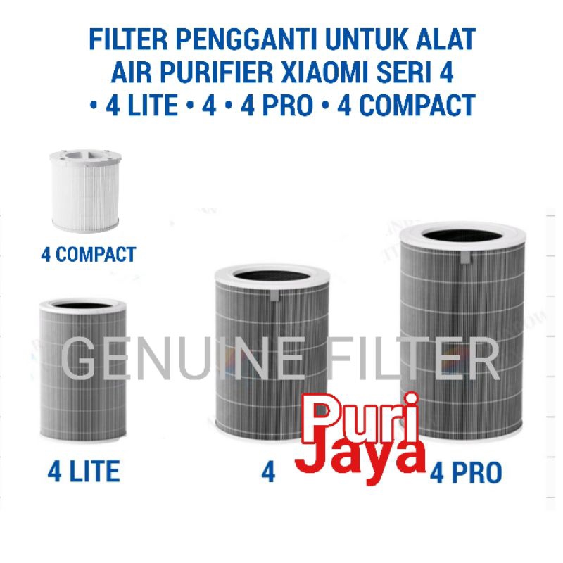Jual Original Filter Xiaomi Smart Air Purifier 4 Pro / 4 Lite / 4 ...
