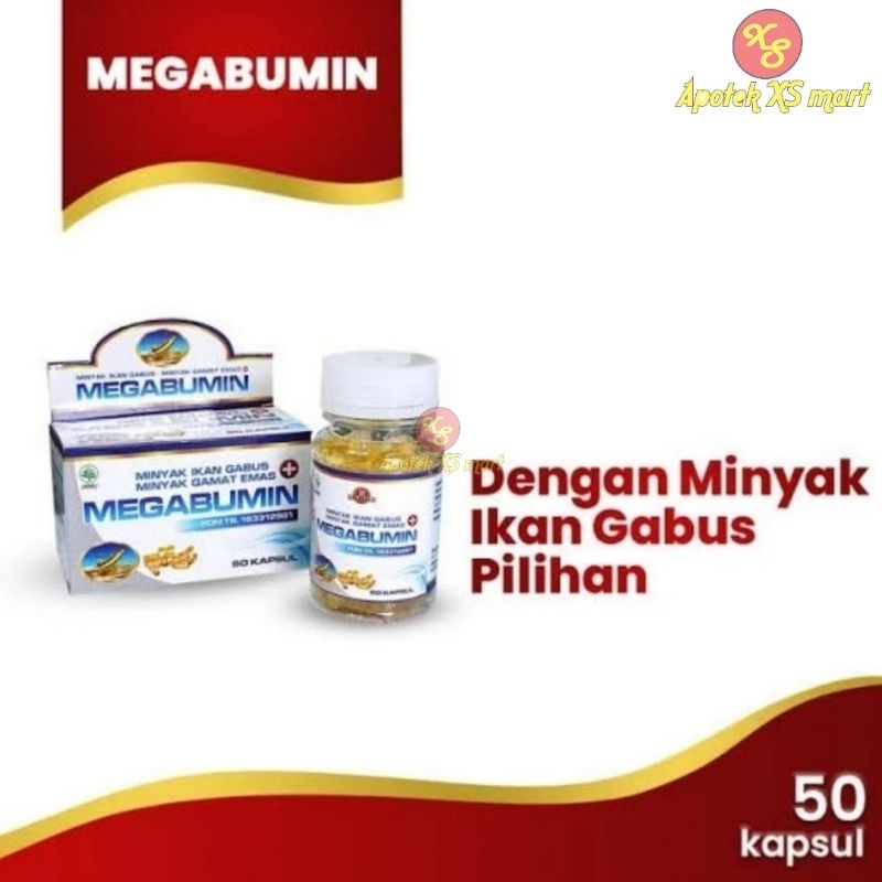 Jual MEGABUMIN KAPSUL GAMAT EMAS PLUS IKAN GABUS PROSES PENYEMBUHAN ...
