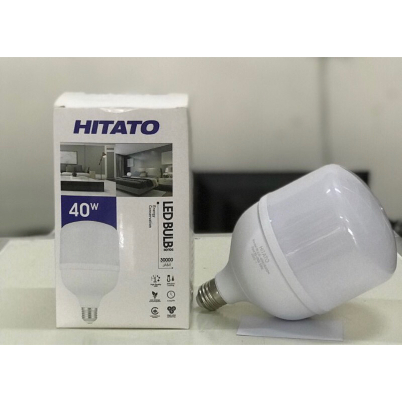 Jual Lampu Led Blub 40W / 40 Watt Hitato | Shopee Indonesia