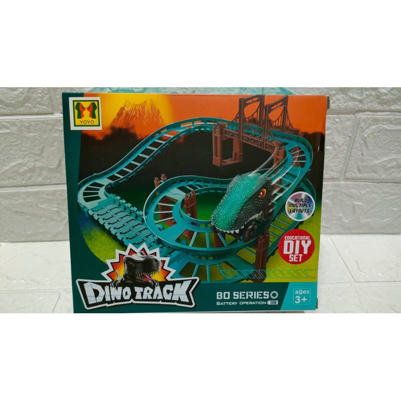 Jual MAINAN DINO TRACK - MOBIL DINOSAURUS / MAINAN MOBIL + REL ...