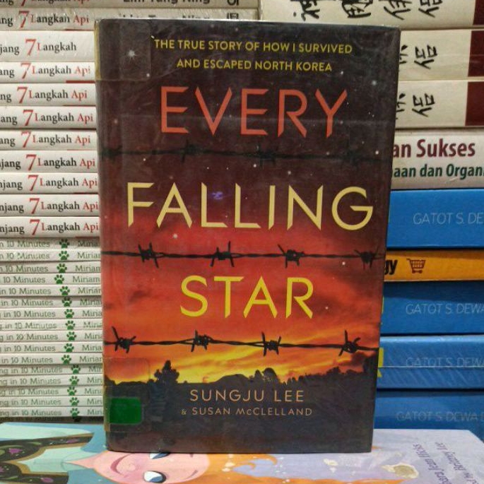 Jual NOVEL ORIGINAL EVERY FALLING STAR SUNGJU LEE & SUSAN MCCLELLAND ...