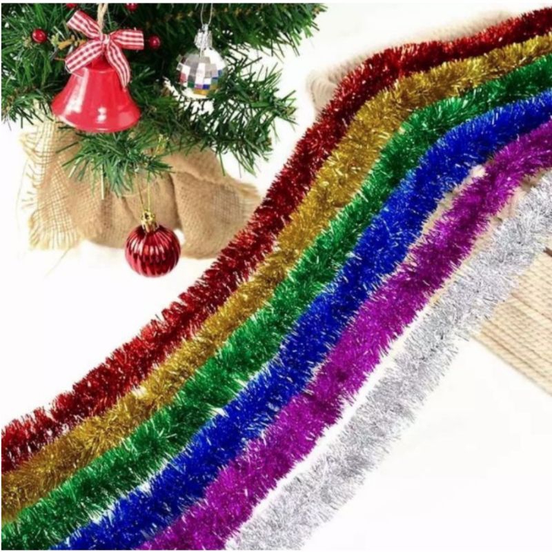 Jual Slinger Rumbai 1 Warna / Slinger Ulang Tahun / Tinsel / Slinger ...