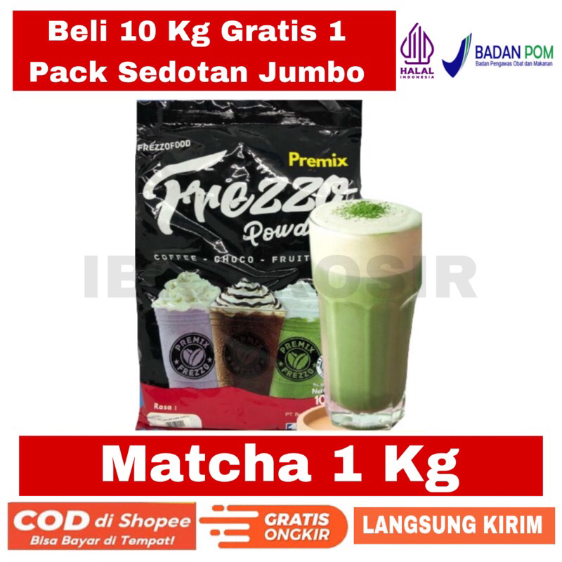 Jual Frezzo Bubuk Minuman Rasa Matcha 1Kg | Shopee Indonesia