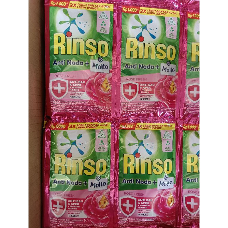 Jual Rinso Cair Sachet 1 Renceng | Shopee Indonesia