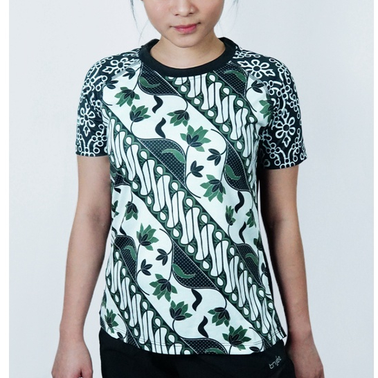 Jual Trijee Running Jersey Batik Series Kartini Women - Black | Shopee ...