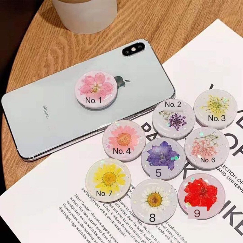 Jual Popsocket Grip Tok Real Dried Flower BUNGA ASLI KERING | Shopee Indonesia