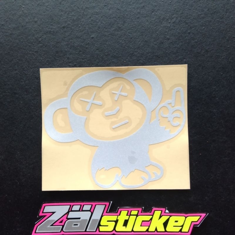 Jual STICKER JDM LITTLE STICKER CUTTING MONKEY JDM 8 X 6,5 CM | Shopee ...