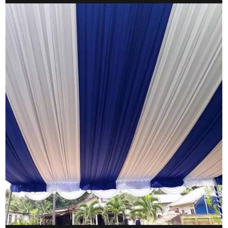 Jual kain atap plapon sisir bergaris,, bahan abutay filamin ukuran ...