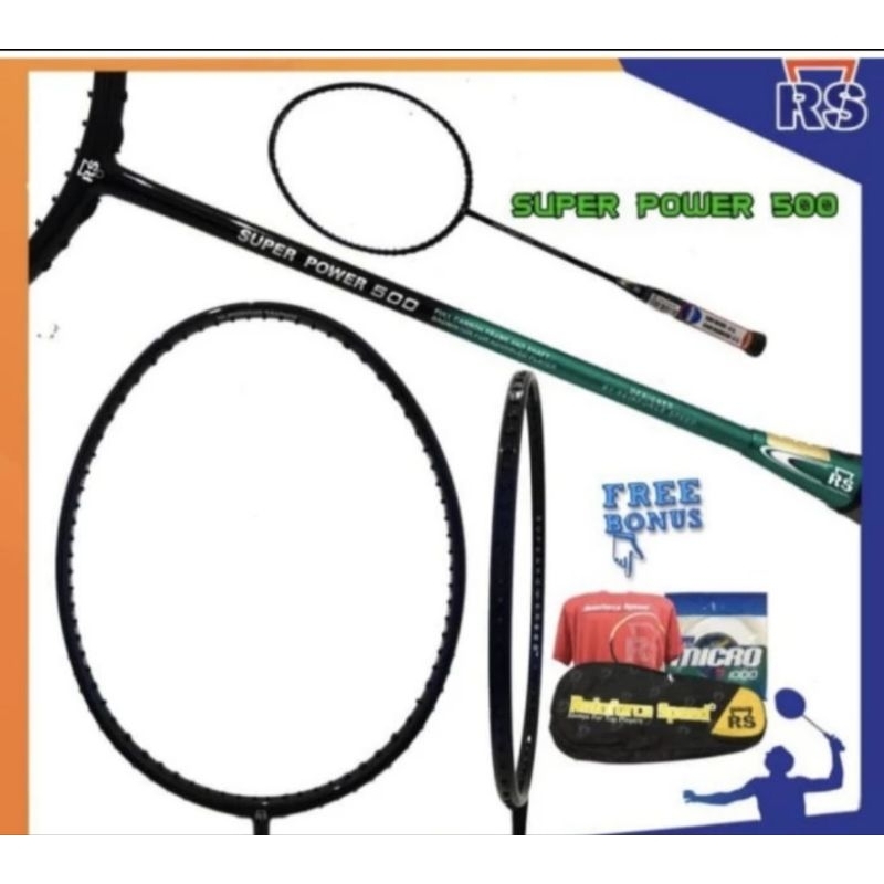 Jual Raket Badminton RS Super Power 500 Original 100% | Shopee Indonesia