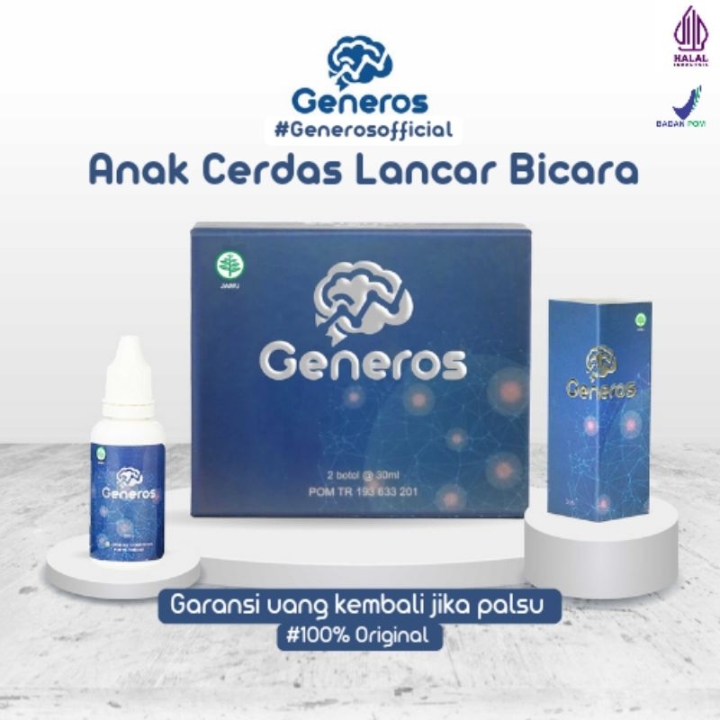 Jual VITAMIN GENEROS MENJAGA KESEHATAN ANAK ORIGINAL OFFICIAL | Shopee ...