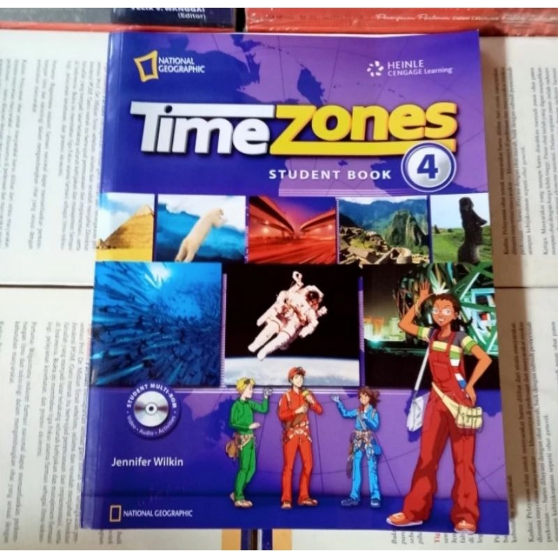 Jual BUKU ORIGINAL TIME ZONES STUDENT BOOK 4 | Shopee Indonesia