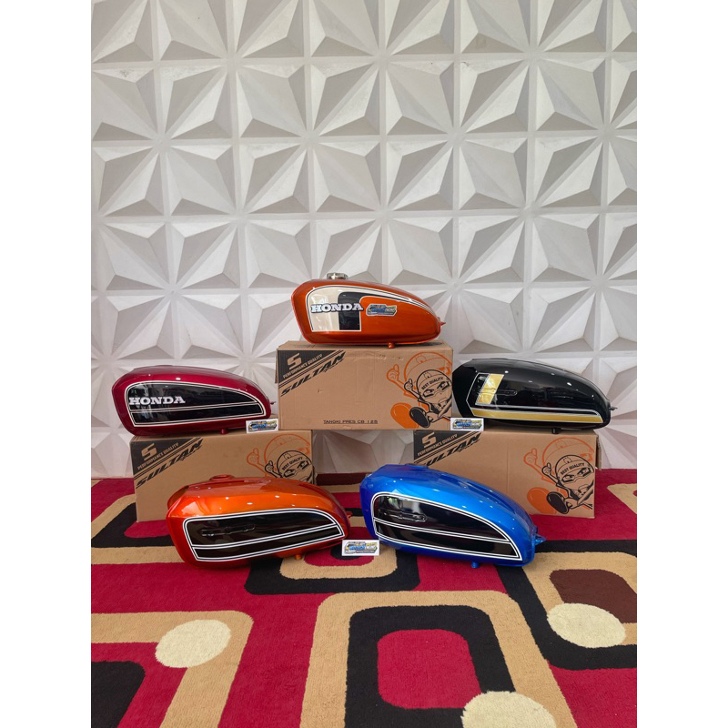 Jual Tangki tengki CB125 Pres Sultan Doraemon teyeng cat | Shopee Indonesia