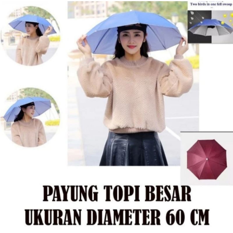 Jual master run/topi payung nagoya/topi payung diameter 60cm/tapi ...