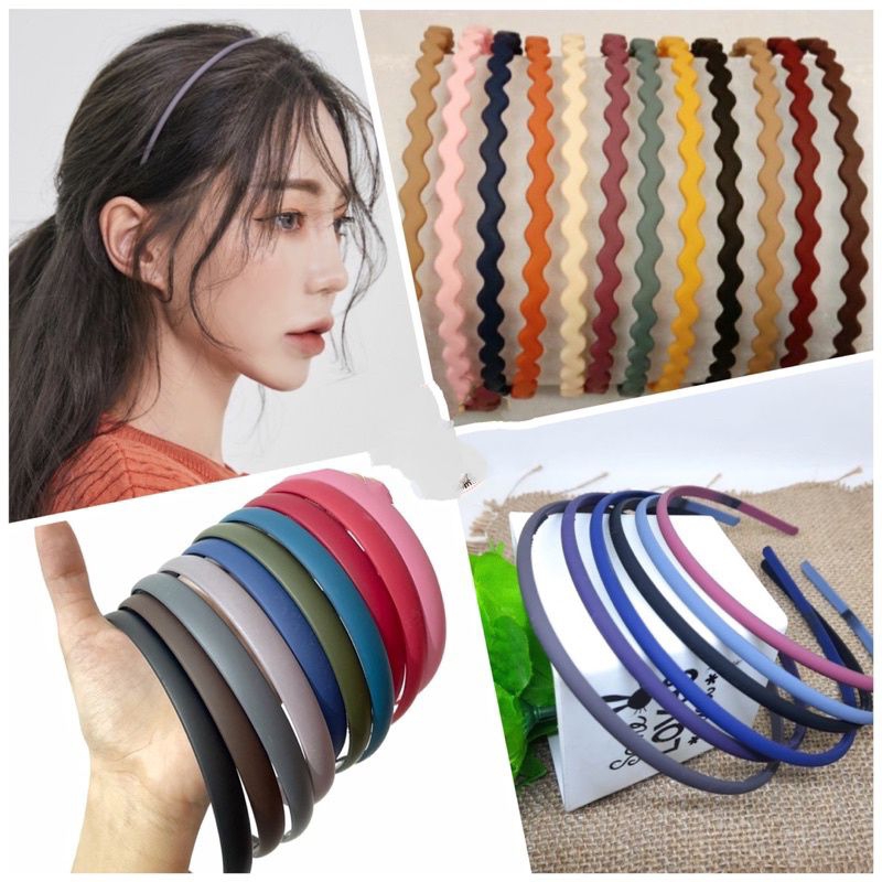 Jual BANDO DOFF MODEL BUNGA LOLI FASHION KOREA WARNA MATTE DOFF Bando ...