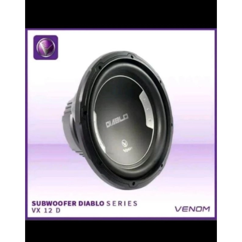 Jual subwoofer venom diablo VX-12D | Shopee Indonesia