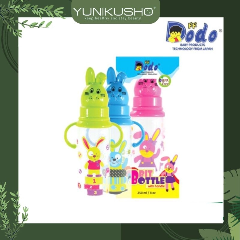 Jual DODO BOTTLE PP RABBIT With HANDLE/BOTOL SUSU 300ml | Shopee Indonesia
