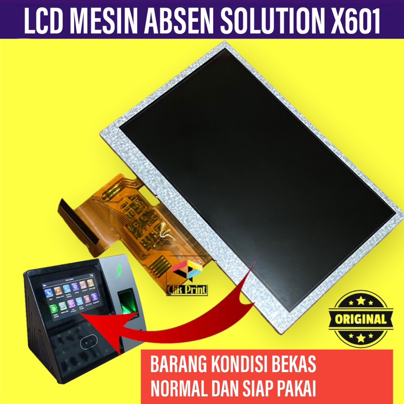 Jual Lcd Layar Mesin Absen Solution X601 | Shopee Indonesia