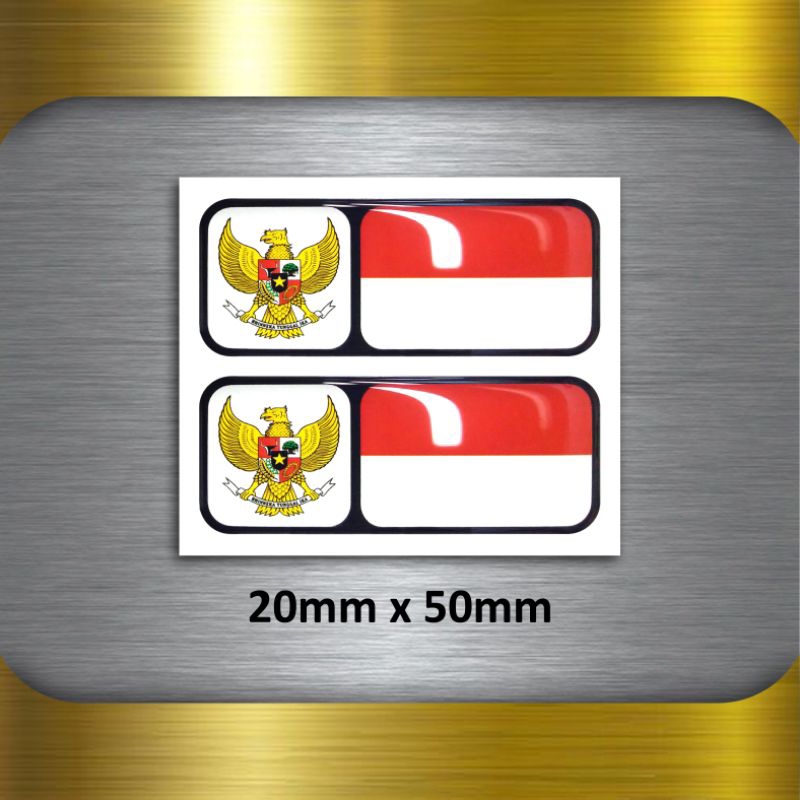 Jual Sticker Garuda Bendera Indonesia Timbul | Shopee Indonesia