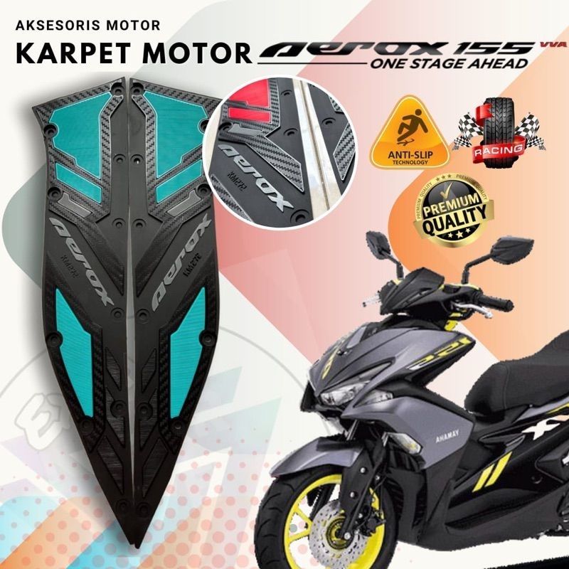Jual Karpet Motor Aerox Old thn 2016-2020/Aksesoris Motor Aerox ...