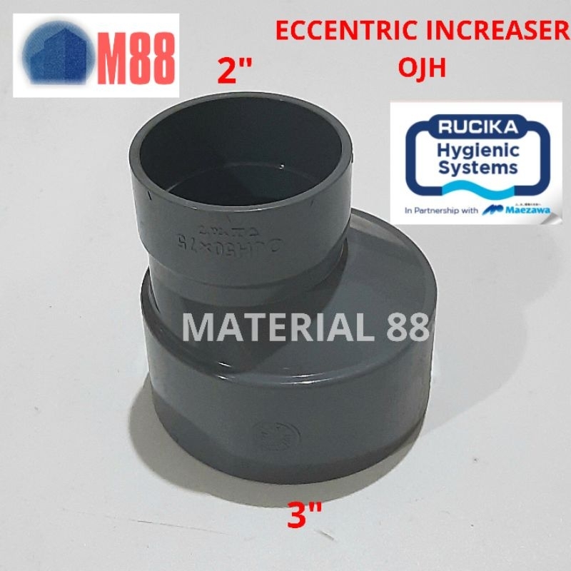 Jual Eccentric Increaser 3x2 inch RUCIKA Special Fitting Vlok Sok 3 x 2 ...