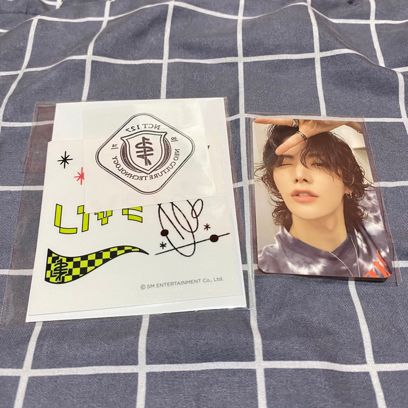 Jual Yuta AR Tattoo SMCU FULLSET unsealed MD NCT 127 PC Photocard ...