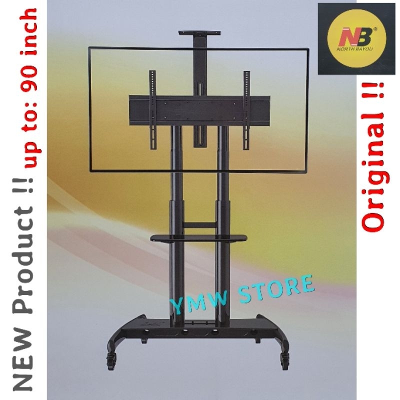 Jual Bracket Standing TV 55" - 90" NB NORTH BAYOU AVA 1800 AVA1800-70 ...