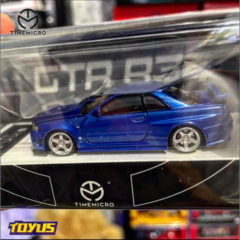 Jual Time Micro - NISSAN GTR R34 FAST AND FURIOUS OPEN HOOD BLUE ...