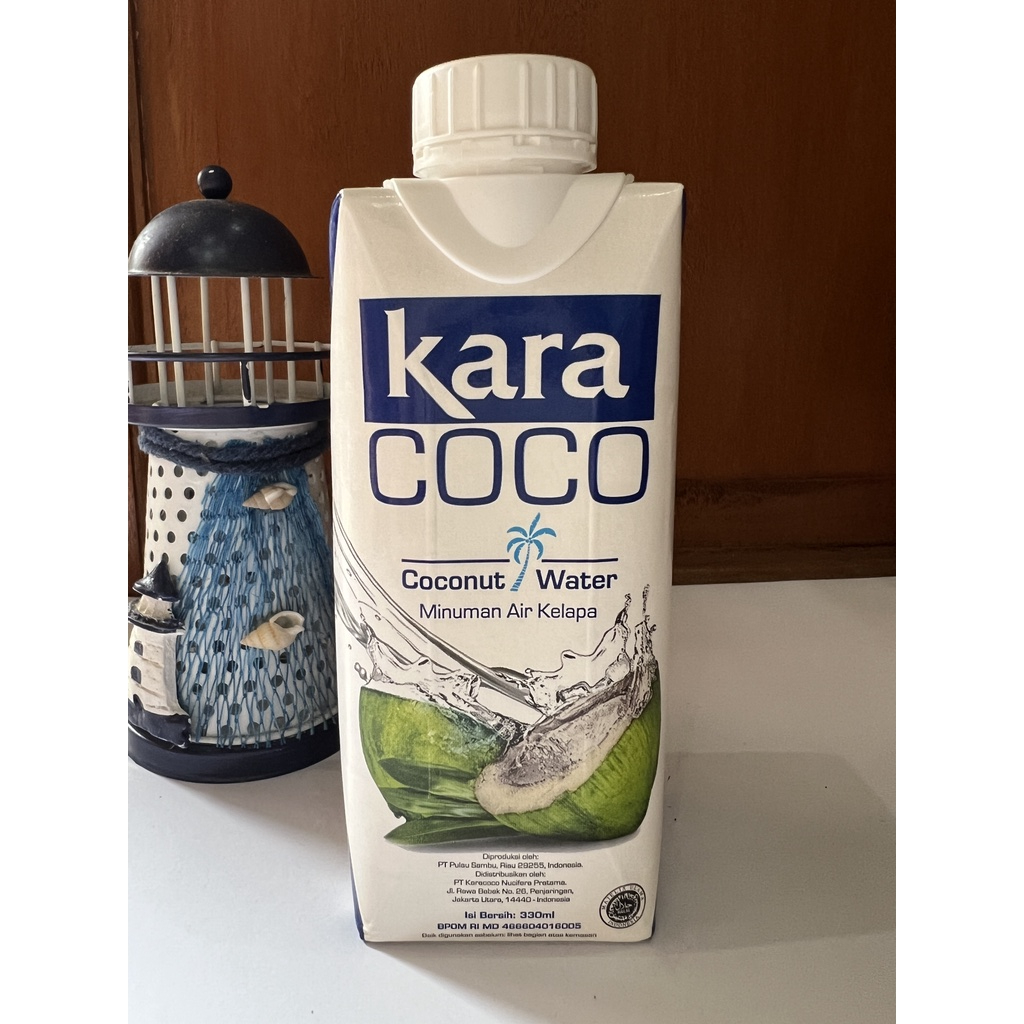 Jual Kara Coco Coconut Water dari air kelapa asli 330ml | Shopee Indonesia