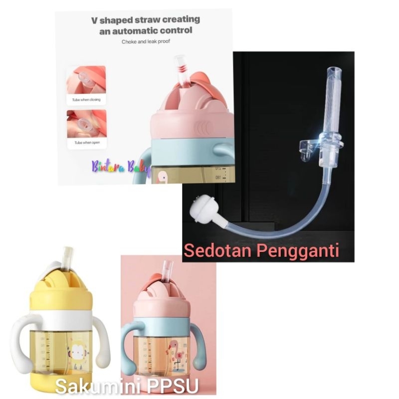 Jual Sedotan Botol Minum Anak / Straw Replacement untuk Botol PPSU ...
