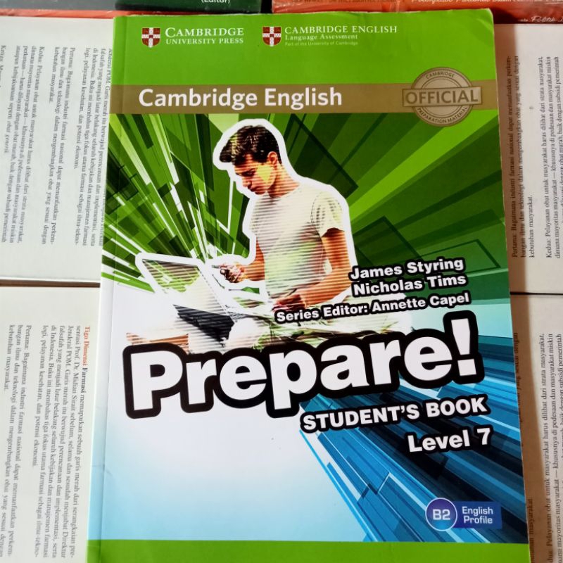 Jual CAMBRIDGE ENGLISH PREPARE STUDENTS BOOK LEVEL 7 | Shopee Indonesia