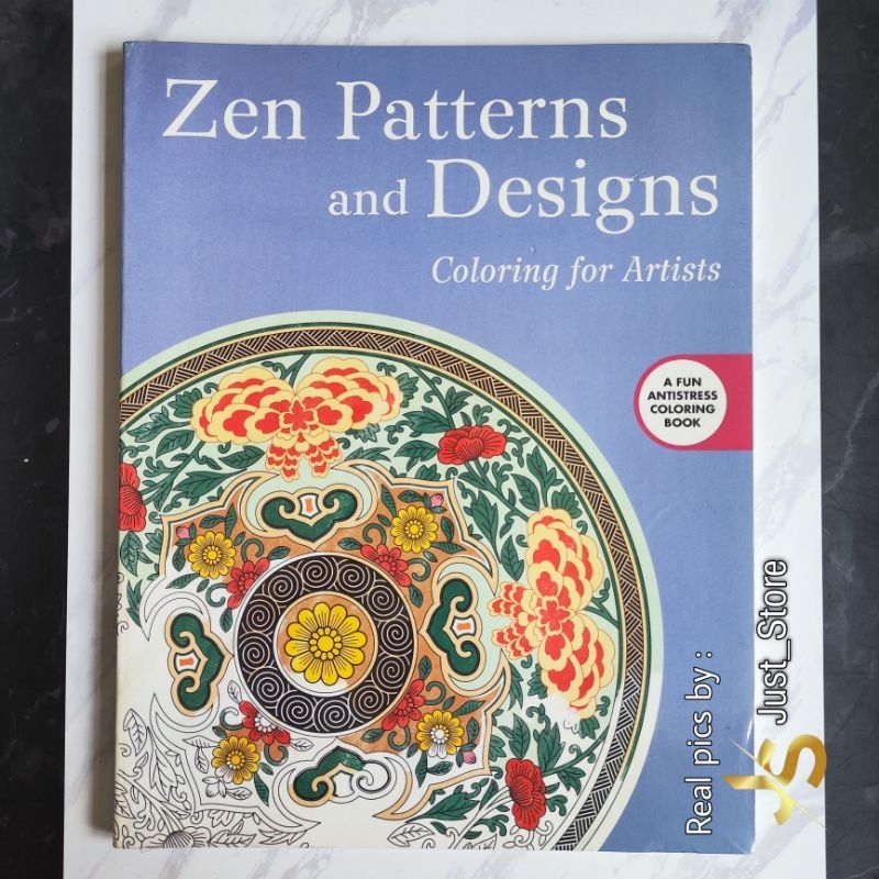 Jual ZEN PATTERNS AND DESIGNS Colouring for artist | Shopee Indonesia