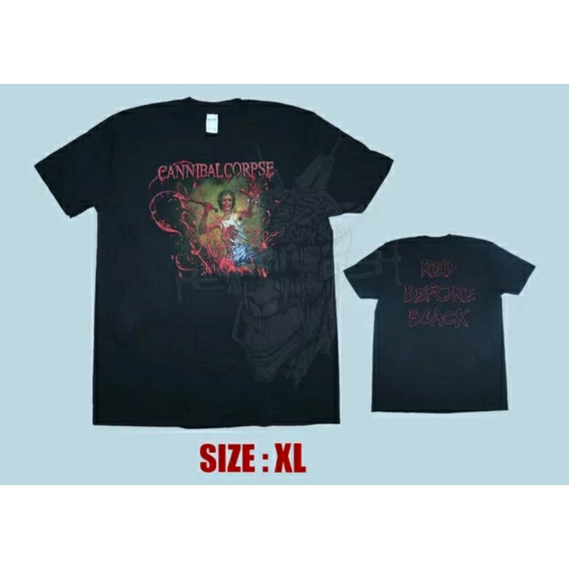 Jual TS - CANNIBAL CORPSE - Red Before Black | Shopee Indonesia