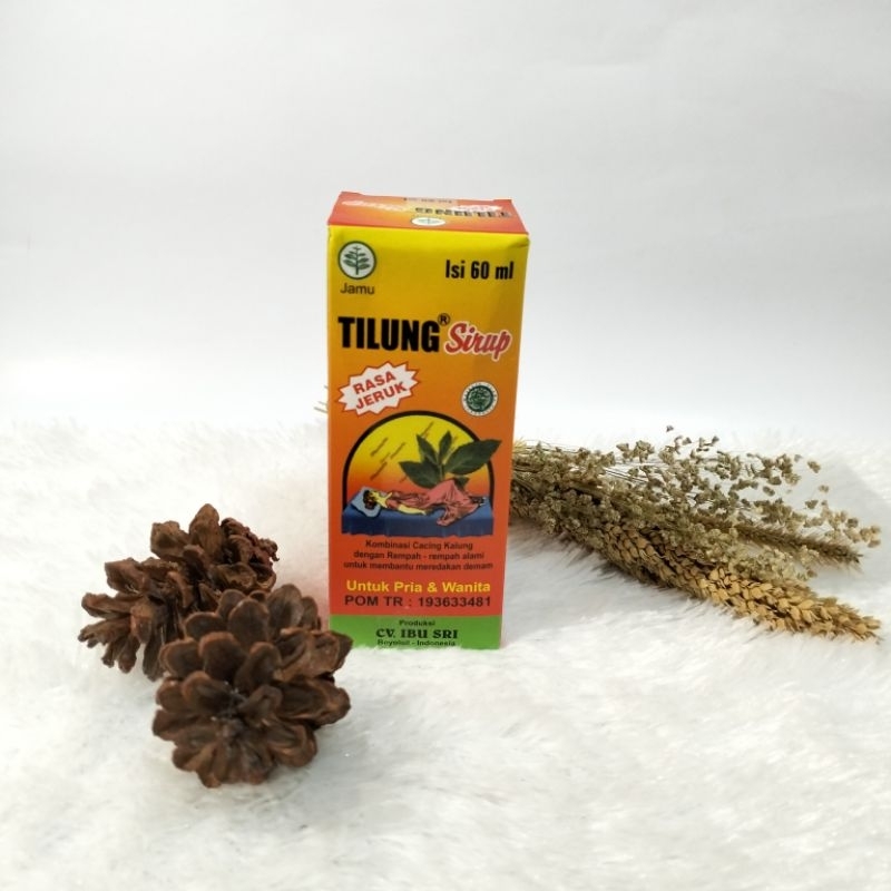 Jual TILUNG SIRUP 60 ML PER BOTOL /RASA JERUK / SIRUP PENURUN DEMAM ...