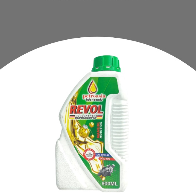 Jual PETROASIA Oli Mesin Revol Racing SAE 10W-40/API-SL/JASO-MA2 ...