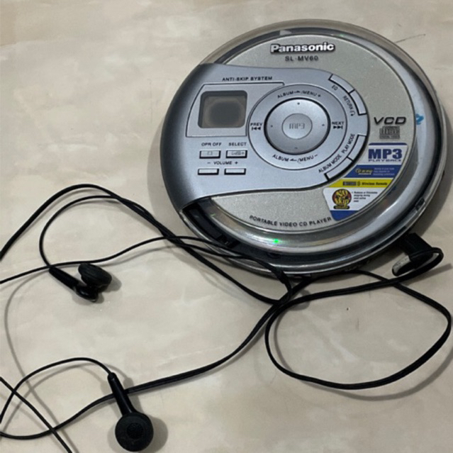 Jual Panasonic MP3 playback model no.SL-MV60 (BACA DESKRIPSI) | Shopee ...