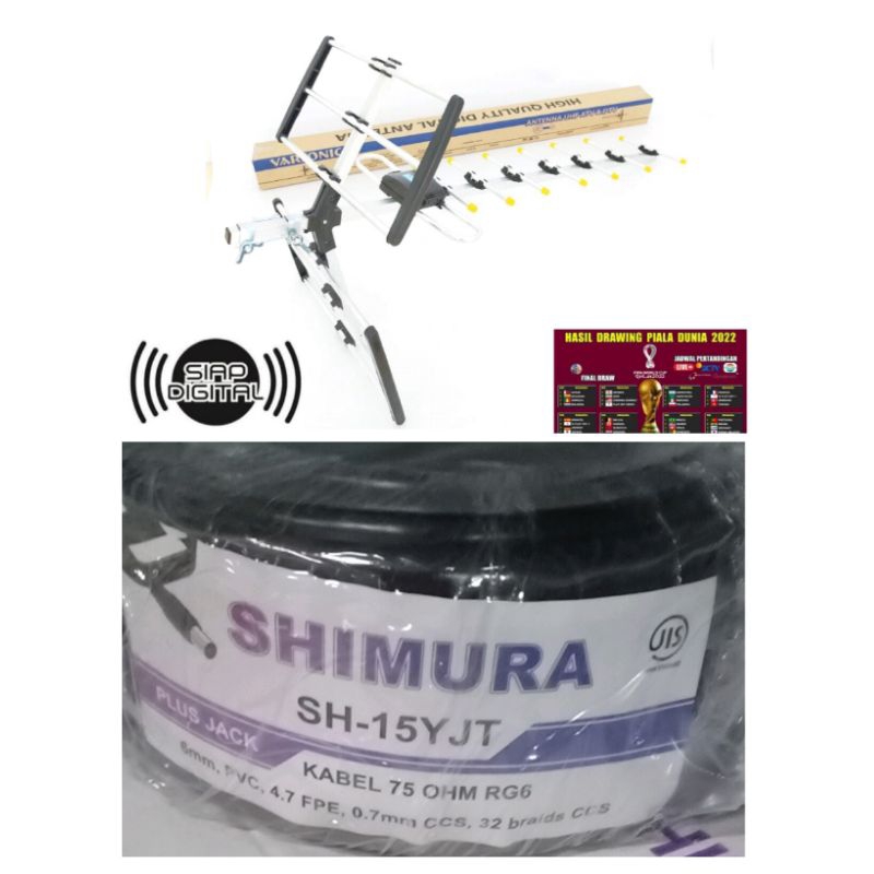 Jual VARSONIC Antena TV Digital / Antena Digital Outdoor VS-85AT / VS ...