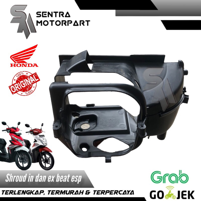 Jual Shroud inlet dan shroud exhaust cover blok beat scoopy vario 110 ...