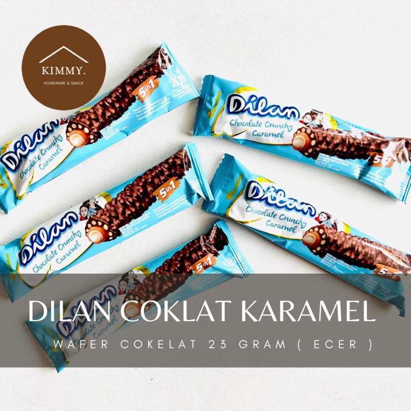 Jual DILAN CHOCOLATOS CRUNCHY CARAMEL ECER 24 GRAM / DILAN COKELAT ...