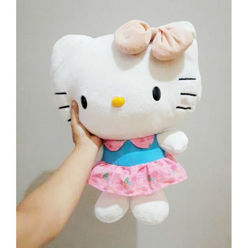 Jual Boneka Hello Kitty Costum Pink Original Sanrio Size Besr 45 Cm ...
